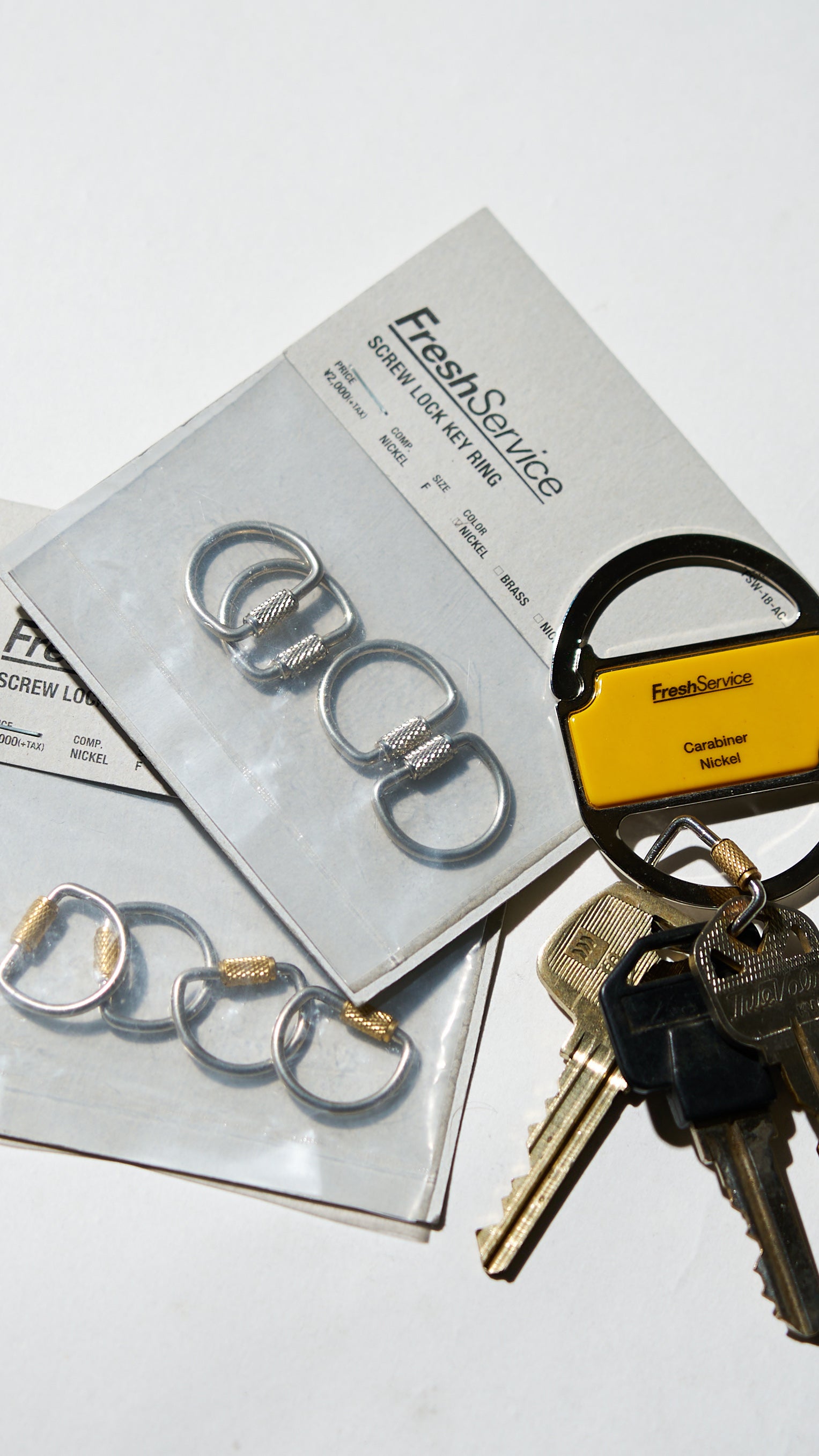 SCREW LOCK KEY RING – FreshService® official site