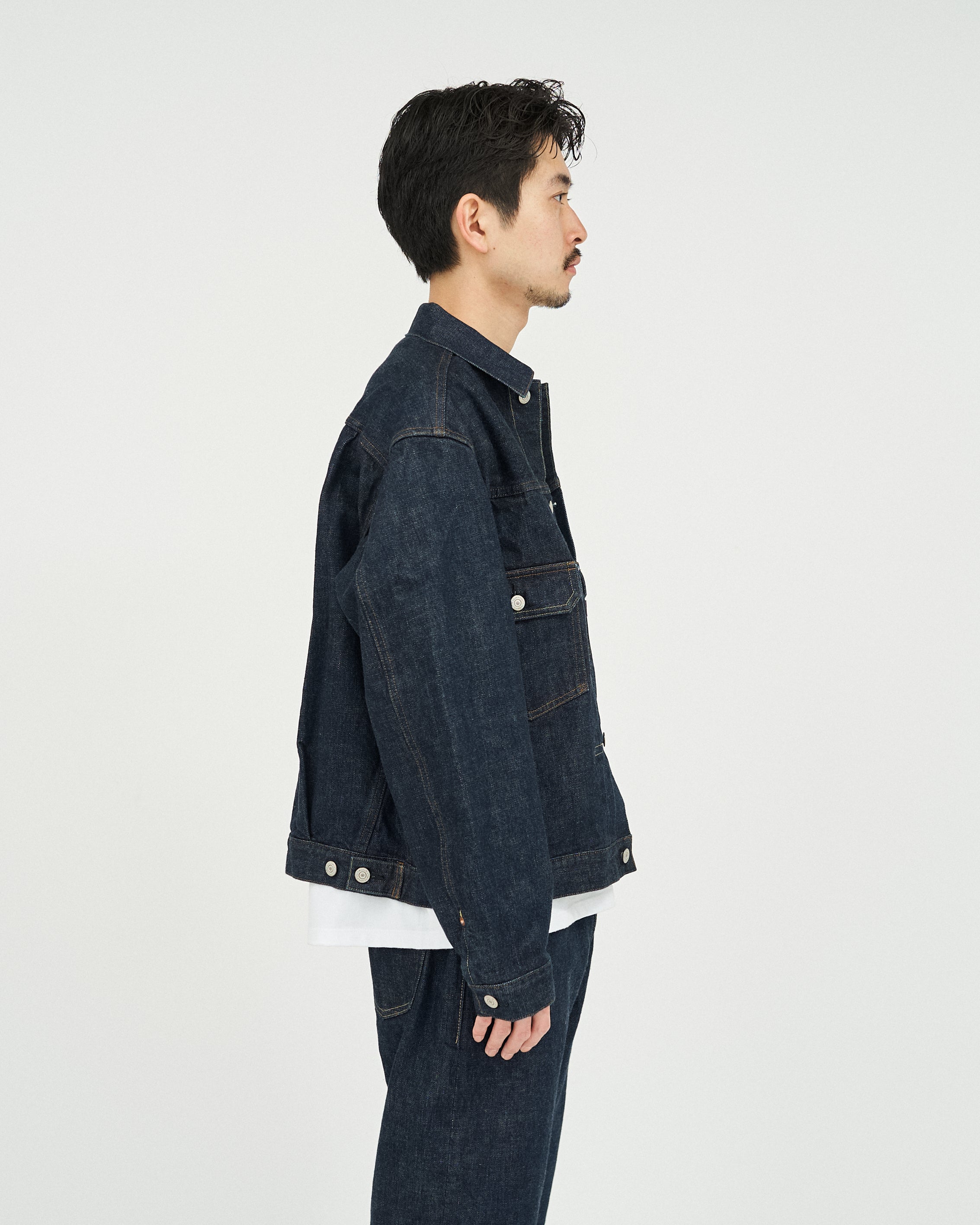 HYPER BIG ”2ND” SHUTTLE DENIM SIDE PANEL JACKET – FreshService ...
